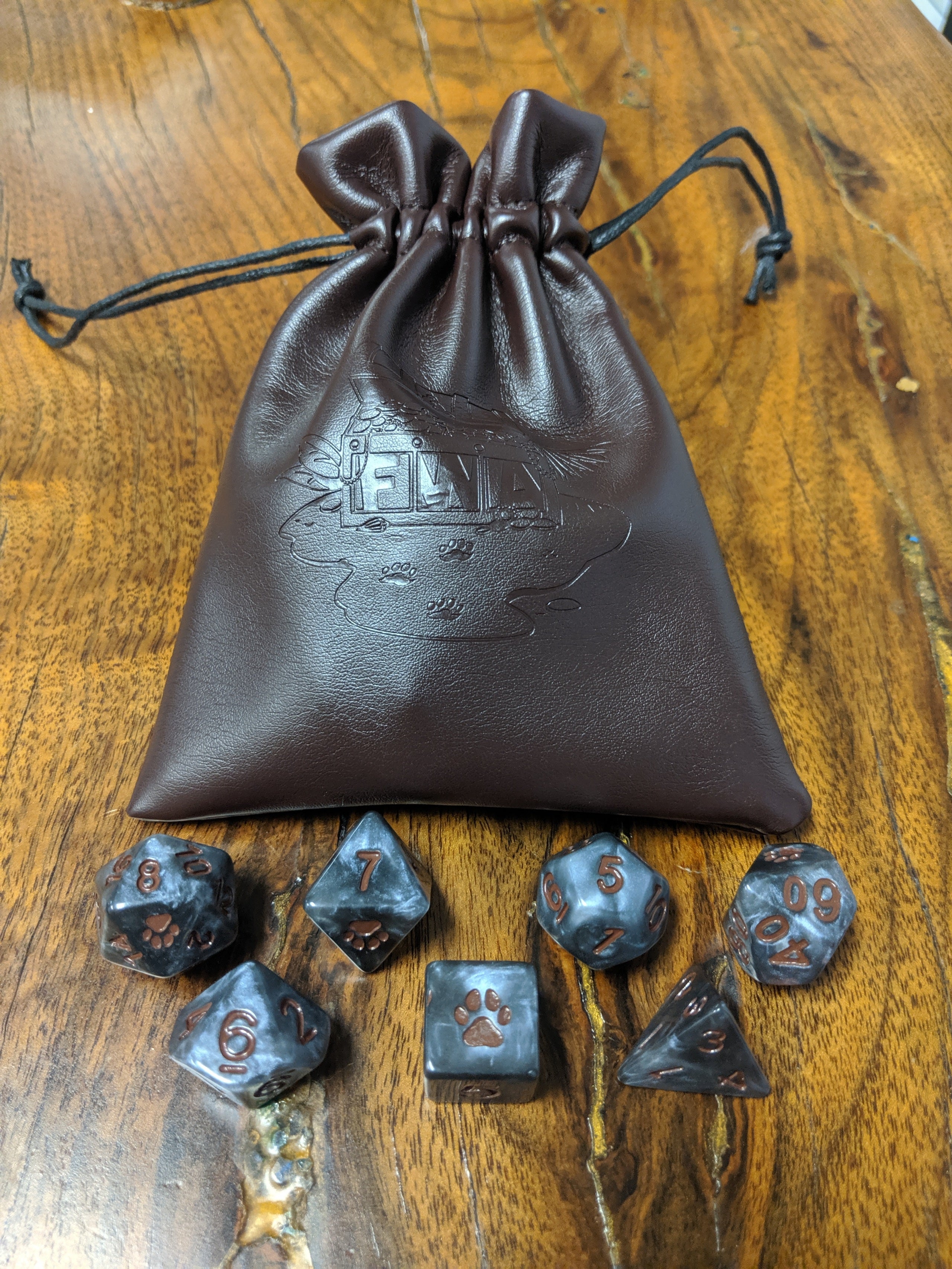Poly Dice Set - 2019 (Pirates!) | Furry Weekend Atlanta
