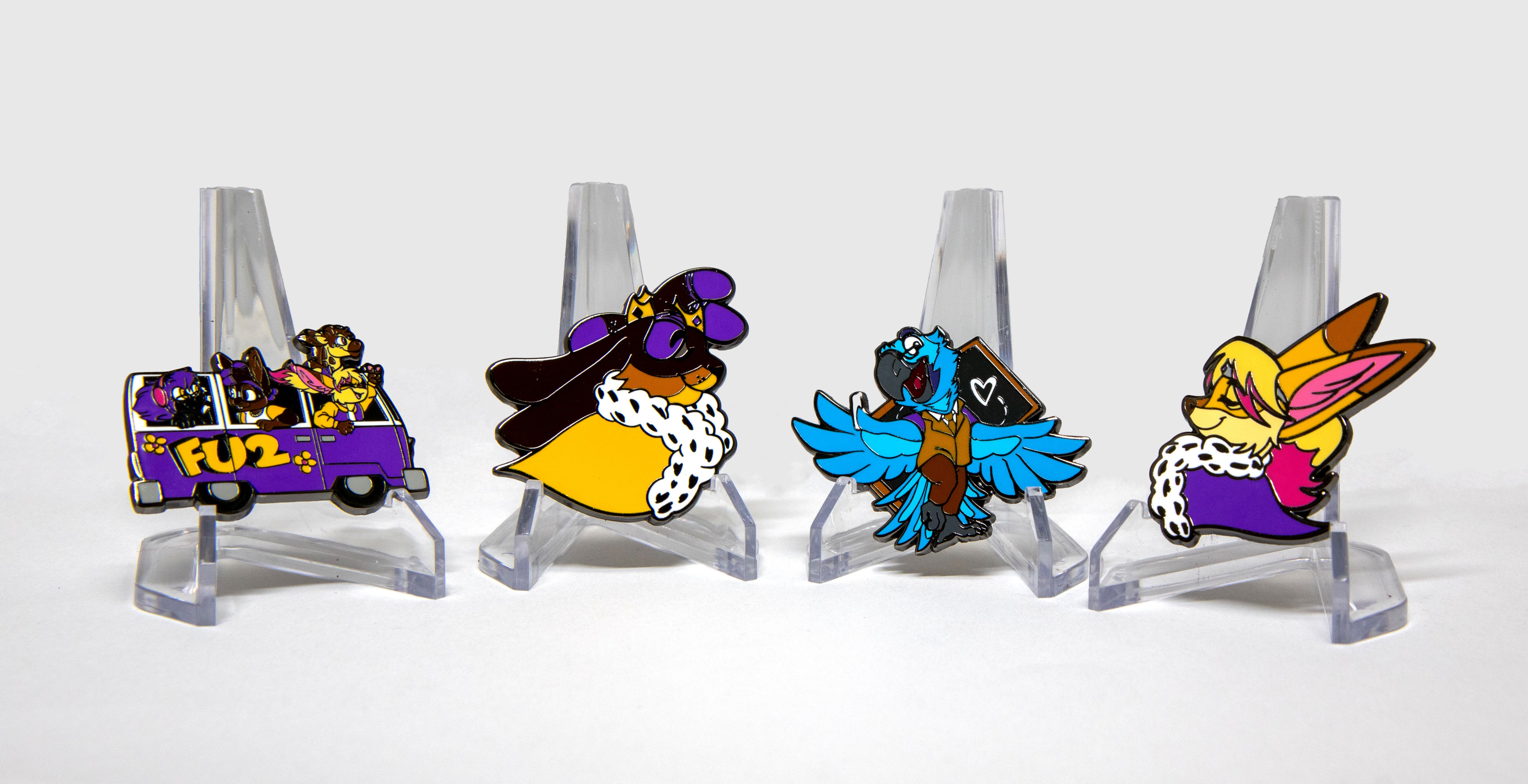 Pin - 2024 (Furry University 2) | Furry Weekend Atlanta