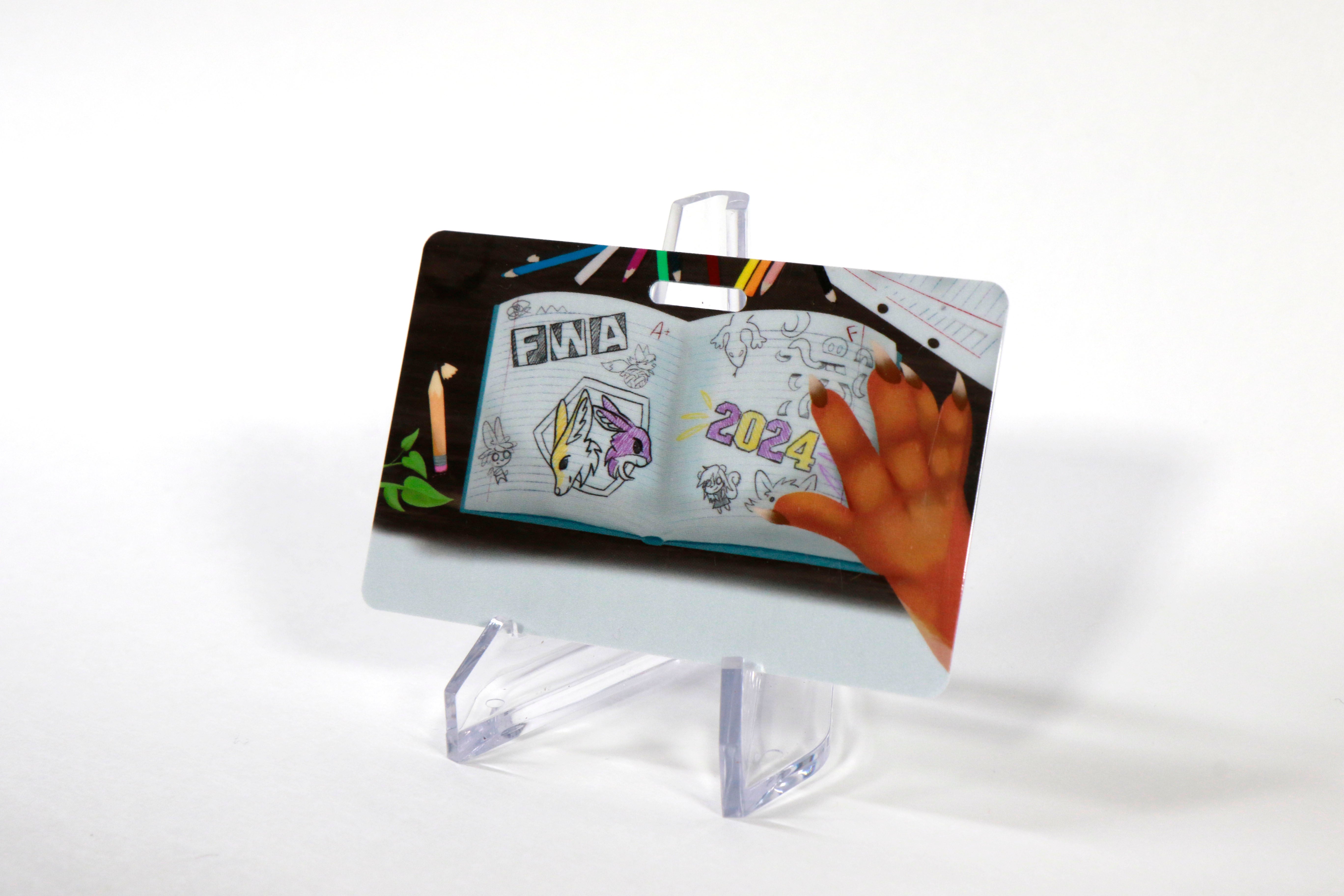 Customized Badge - 2024 (Furry University 2) | Furry Weekend Atlanta