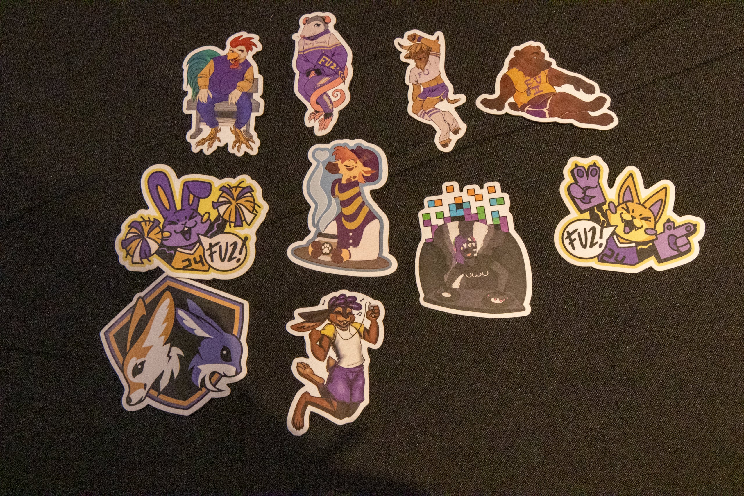 Sticker - 2024 (Furry University 2) | Furry Weekend Atlanta